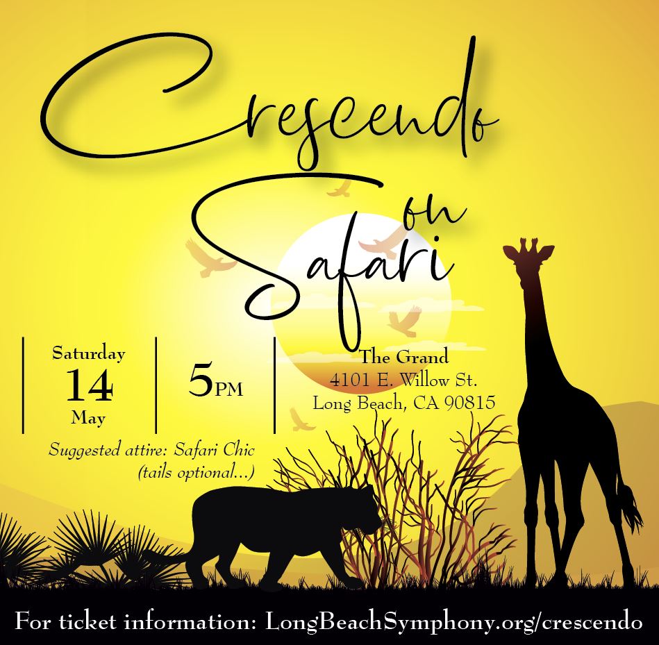 Crescendo Social Media Graphic - Long Beach Symphony