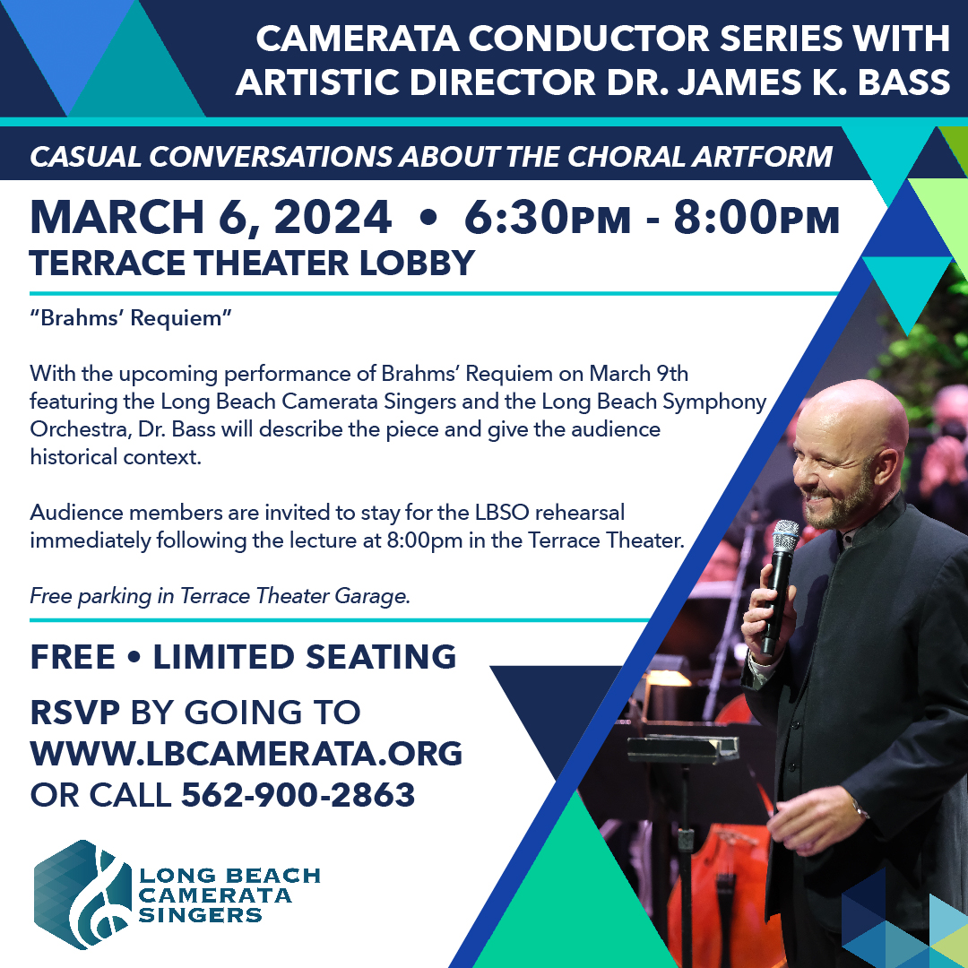 March 6 Camerata Singers - Long Beach Symphony