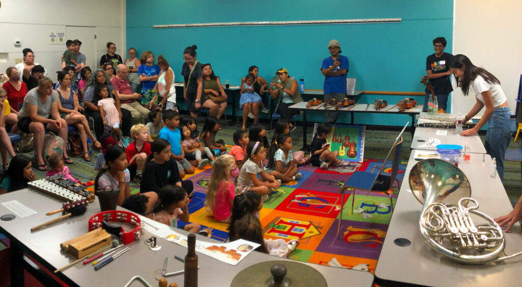 Instrument Petting Zoo in Long Beach, CA
