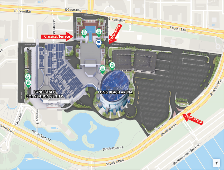 Parking Map - Long Beach Symphony